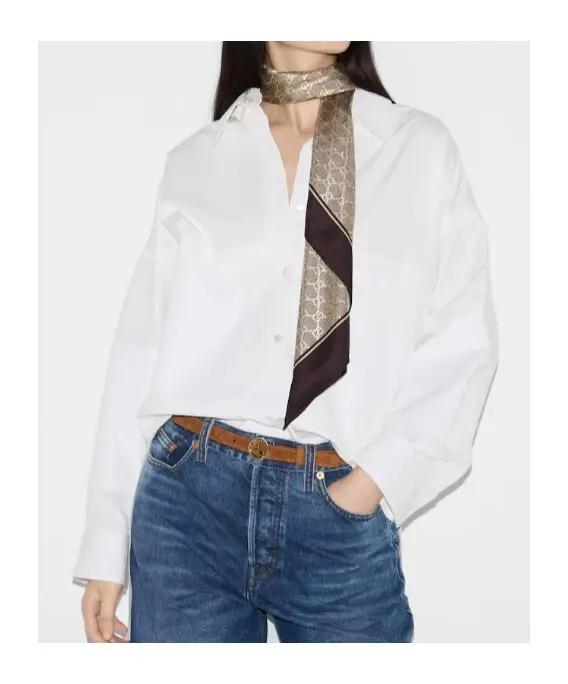 Gucci Gg Carré Scarf - Camel