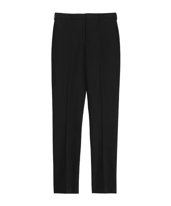 Dior Tailored Pleated Full Length Trousers