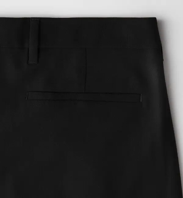 Dior Tailored Pleated Full Length Trousers