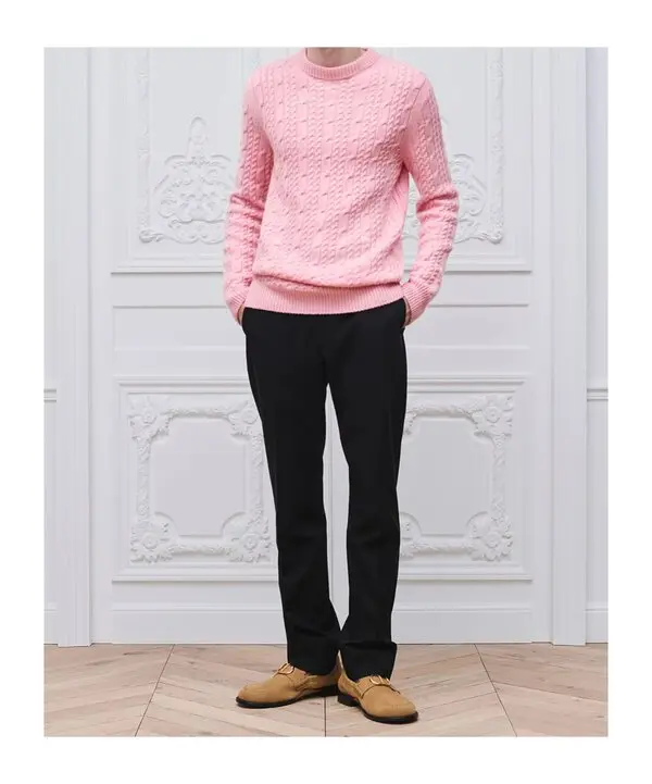 Dior Tailored Pleated Full Length Trousers