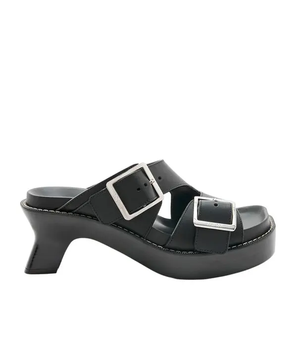Loewe Buckled Open Toe High Heel Sandals