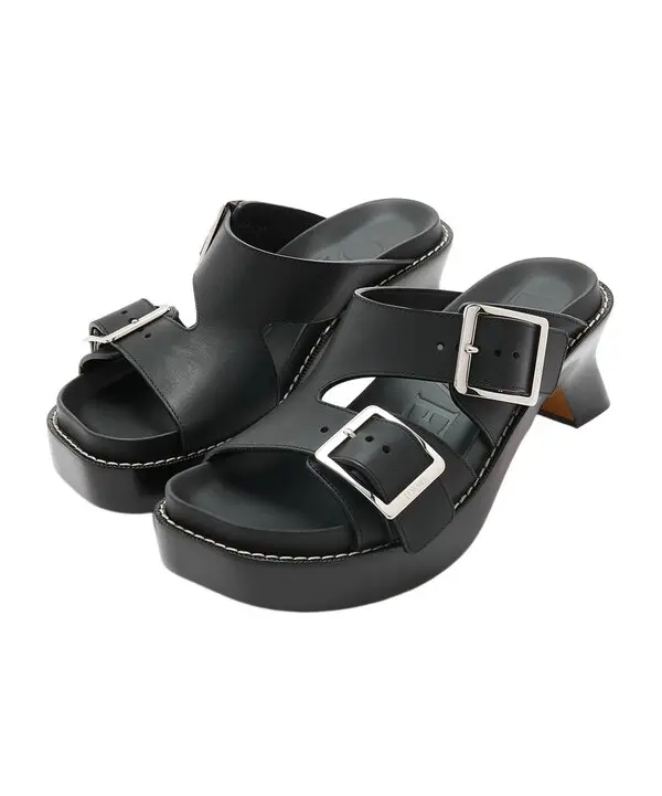 Loewe Buckled Open Toe High Heel Sandals
