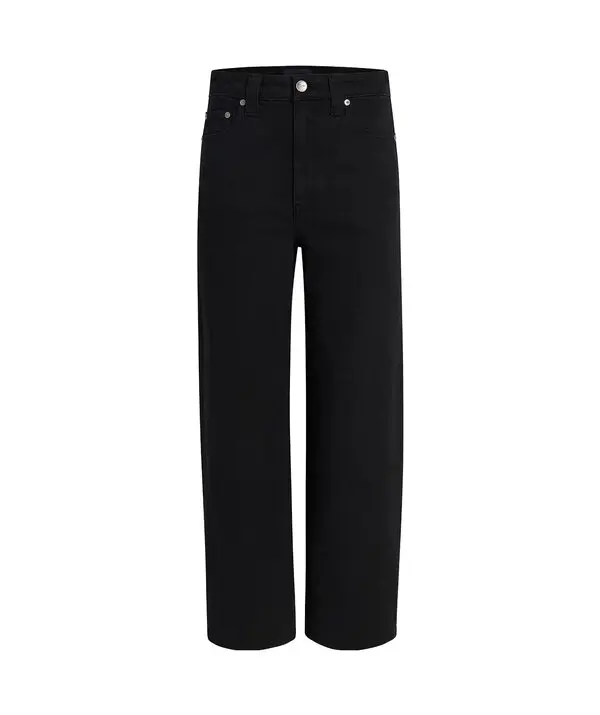 Khaite Delina Wide-leg Cropped Jeans - Carlyle