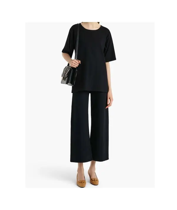 Khaite Delina Wide-leg Cropped Jeans - Carlyle
