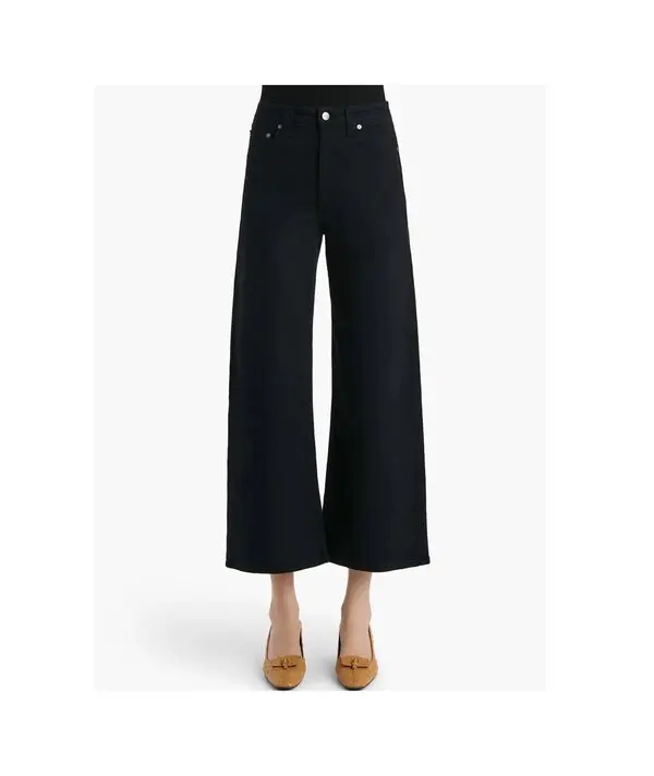 Khaite Delina Wide-leg Cropped Jeans - Carlyle