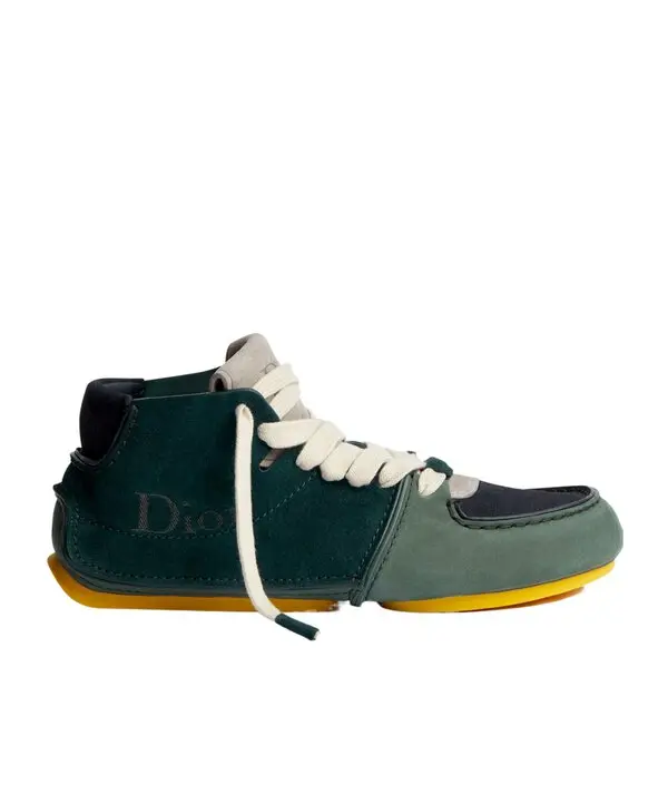 Dior Roadie Lace-up Boots - Black