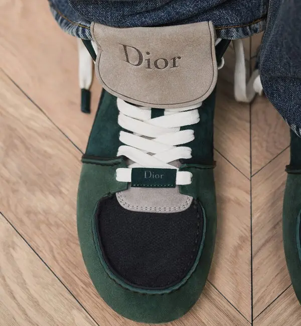 Dior Roadie Lace-up Boots - Black