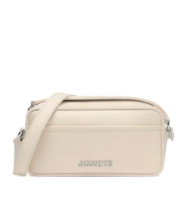 Jacquemus The Baneto Zipped Camera Bag - Light Ivory