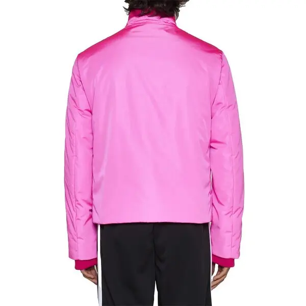 Palm Angels Logo-print Padded Track Jacket - Pink