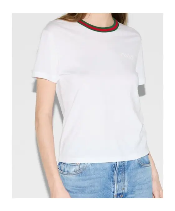 Gucci Logo Detailed Crewneck T-shirt
