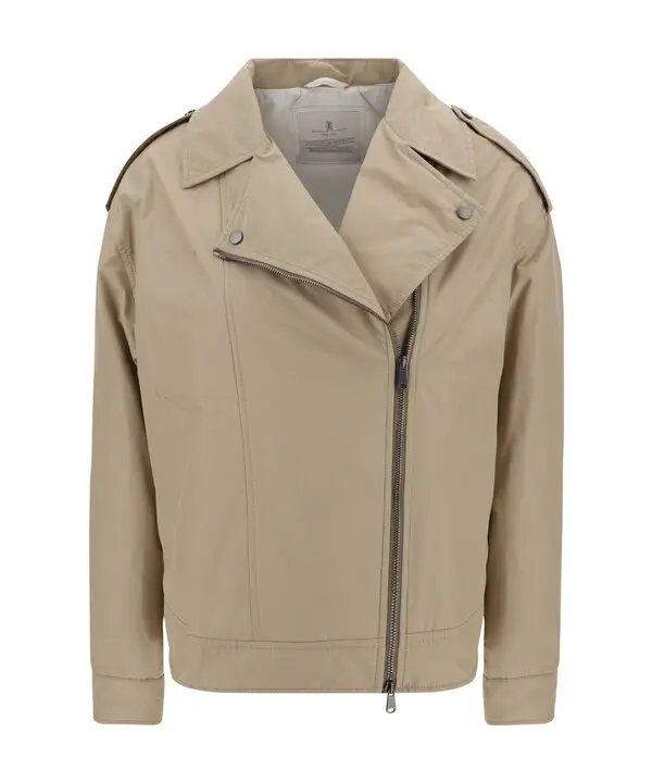 Brunello Cucinelli Zip-up Lapel Jacket