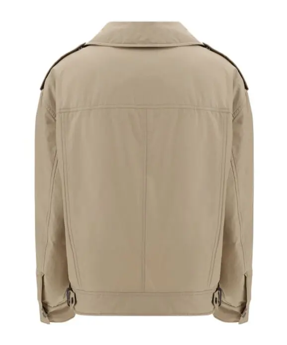 Brunello Cucinelli Zip-up Lapel Jacket