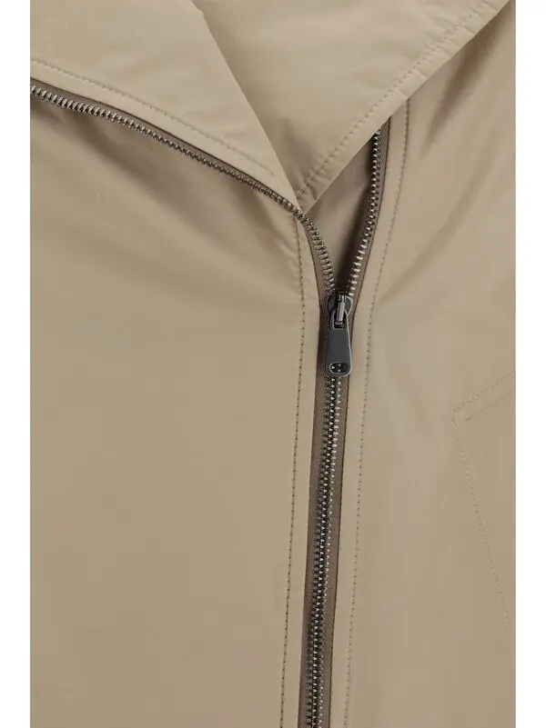 Brunello Cucinelli Zip-up Lapel Jacket
