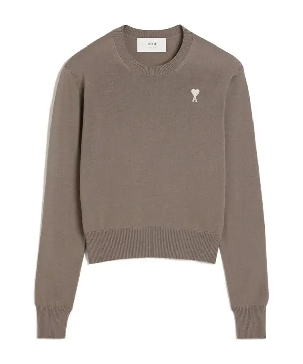 AMI Paris De Coeur Crewneck Jumper