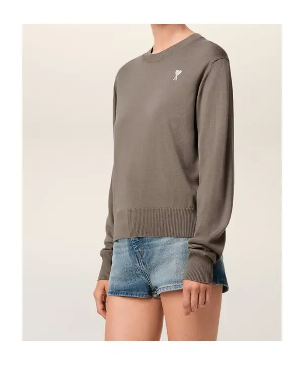 AMI Paris De Coeur Crewneck Jumper