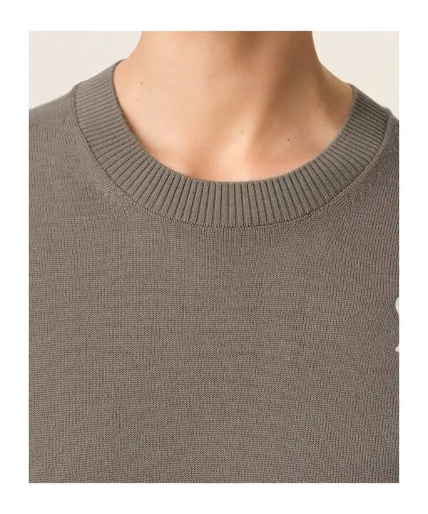 AMI Paris De Coeur Crewneck Jumper