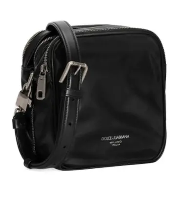 Dolce & Gabbana Dual-compartment Messenger Bag - Black