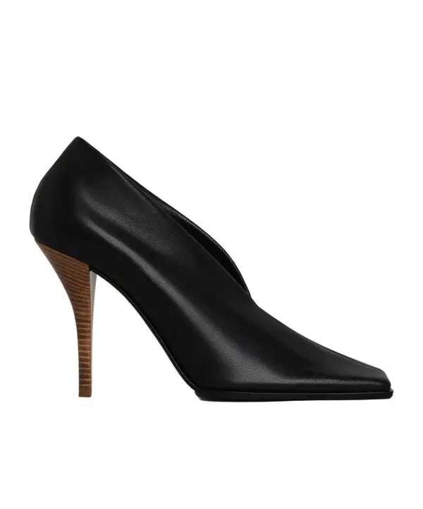 Alaïa Soft Square Pumps - Black