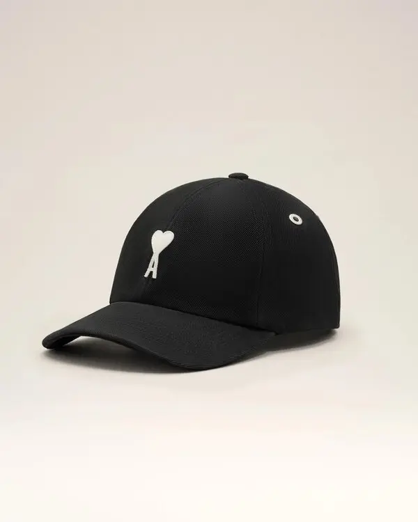 Ami Logo Patch Baseball Cap