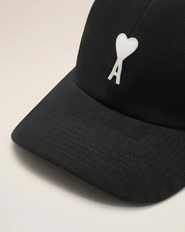 Ami Logo Patch Baseball Cap