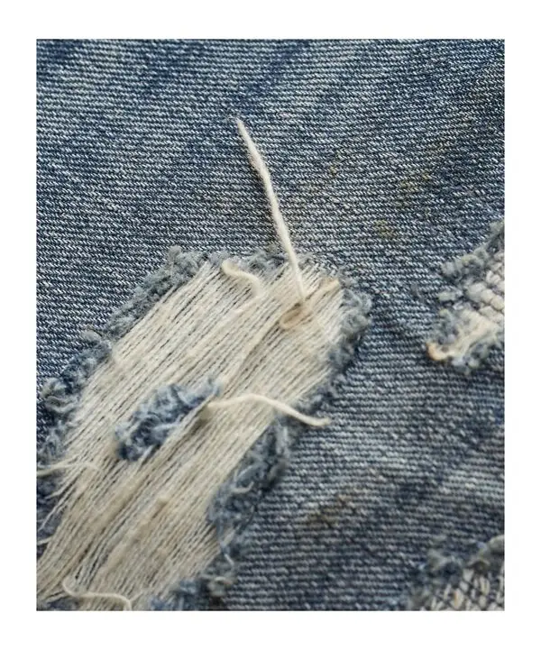 Ralph Lauren Distressed Straight-leg Jeans