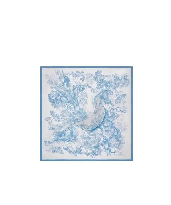 Dior Toile De Jouy Sauvage Hat - White