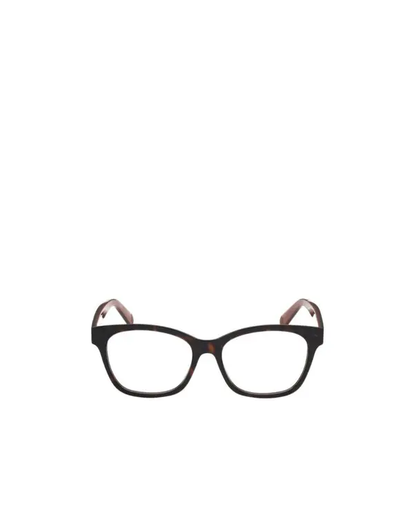 Moncler Square Frame Eyeglasses - Black