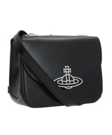 VIVIENNE WESTWOOD Linda Logo Plaque Shoulder Bag