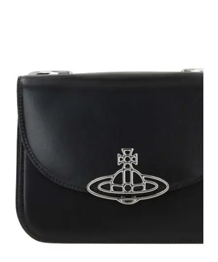 VIVIENNE WESTWOOD Linda Logo Plaque Shoulder Bag