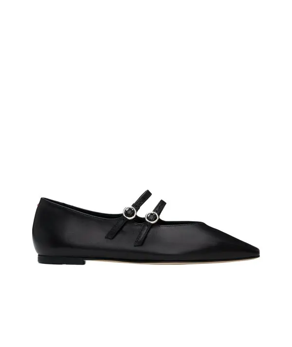 AeydĒ Double-strap Pointed-toe Flats