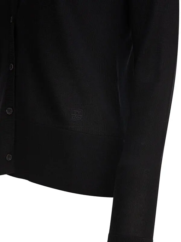 TOTEME Long Sleeve Knitted Cardigan
