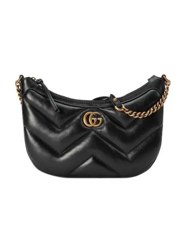 Gucci Gg Marmont Small Shoulder Bag - Black