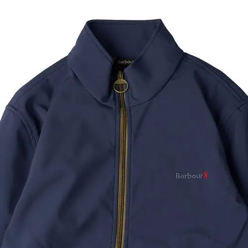 Barbour Long-sleeved Casual Jacket With Zipper Pockets
