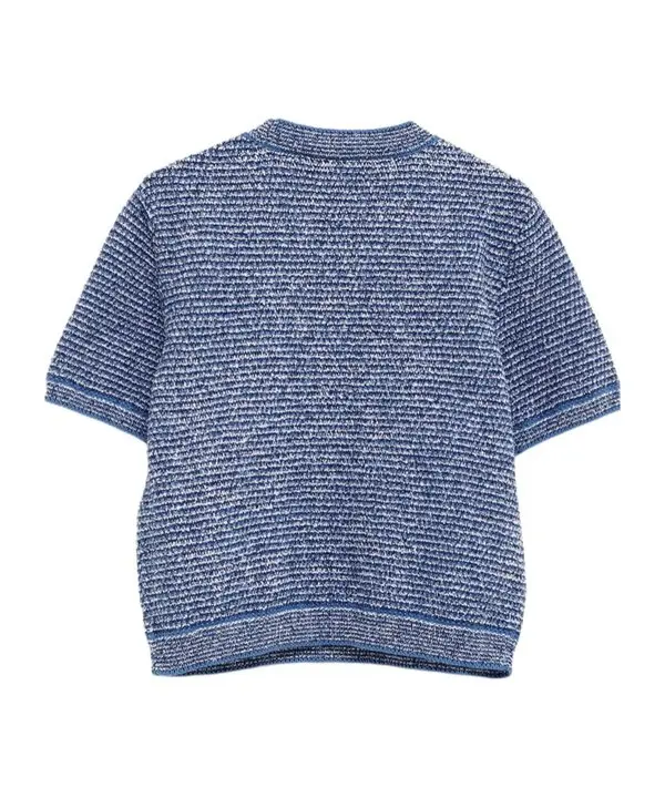 Gucci Fine Crewneck Top With Stripe Details