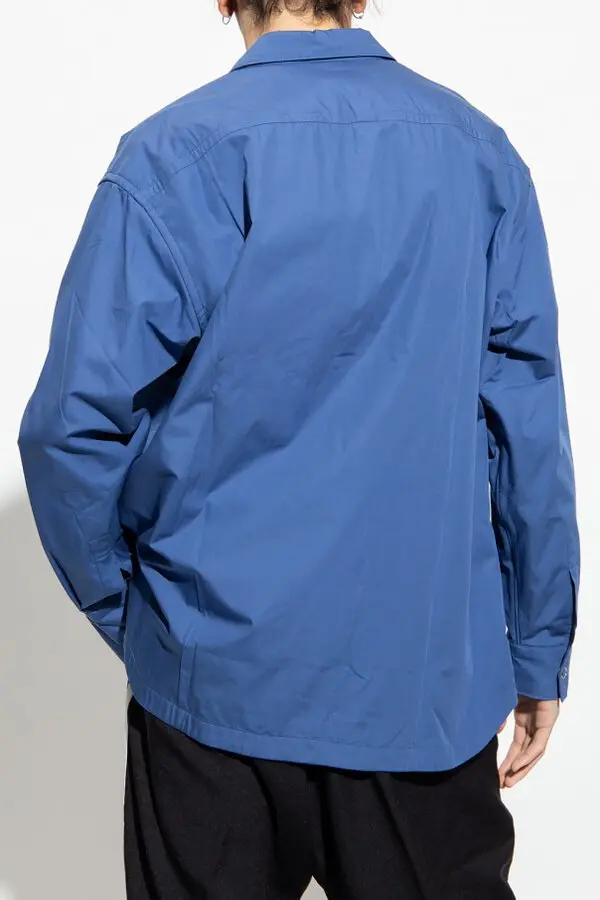 Kenzo Chst Emb Lined Jkt Sht Blu