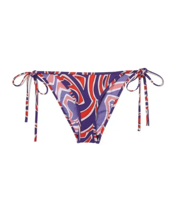 Emilio Pucci Labirinto Print Bikini Bottom - Purple