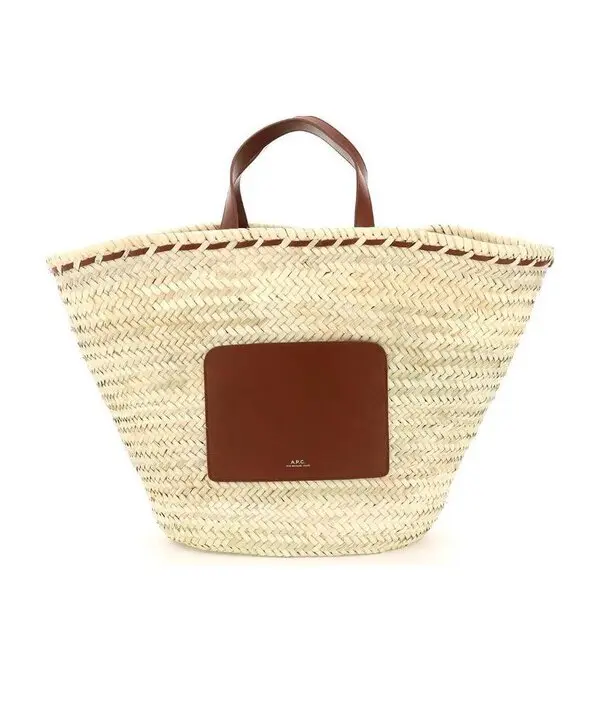 A.p.c. Zoe Woven Tote Bag