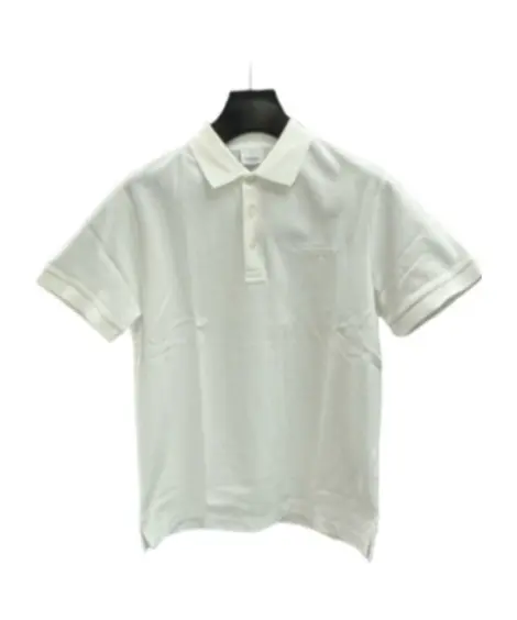 Burberry Lettering Print Polo Shirt
