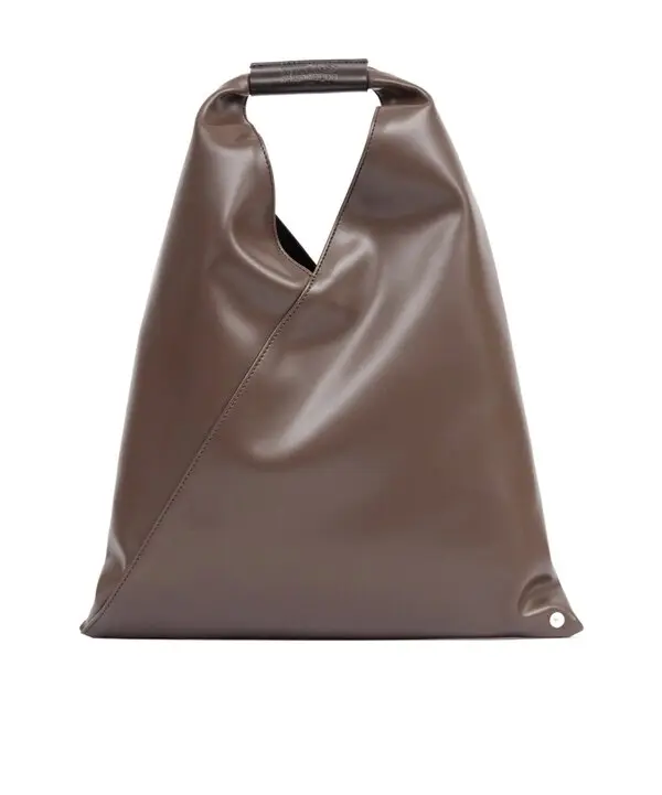MAISON MARGIELA Japanese Logo Detailed Tote Bag - Brown