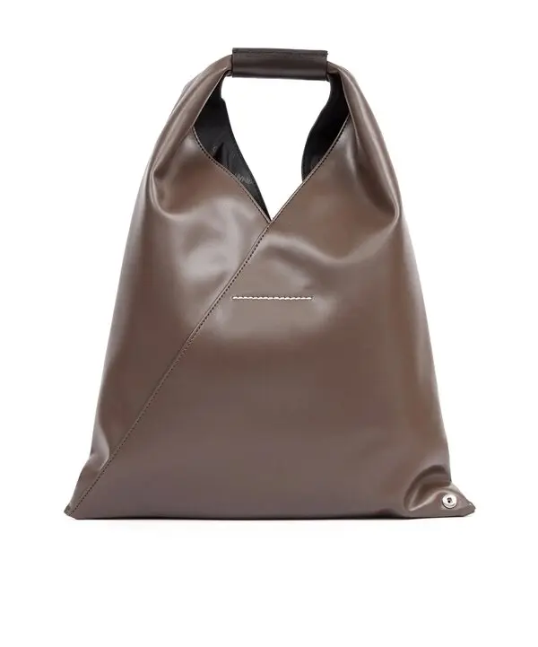 MAISON MARGIELA Japanese Logo Detailed Tote Bag - Brown