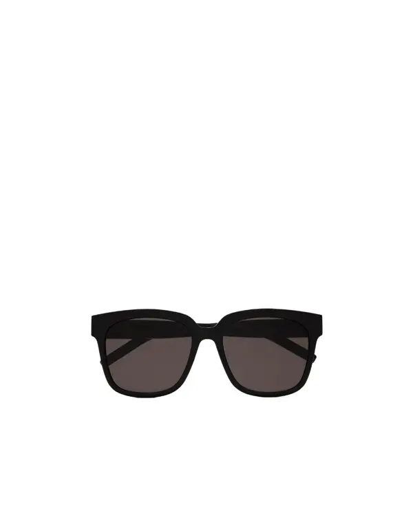 Saint Laurent Round Frame Sunglasses - Black