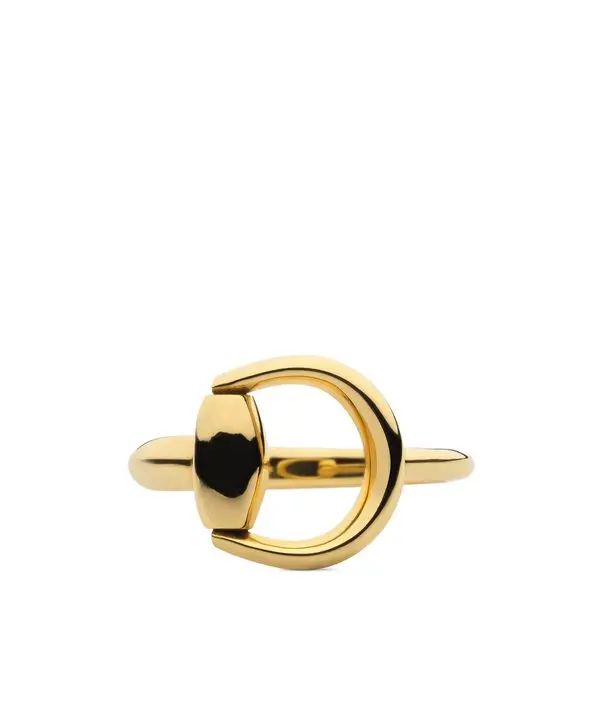 Gucci Horsebit 18k Ring - Yellow