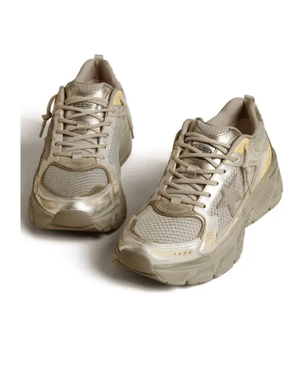 GOLDEN GOOSE Lightstar Lace-up Sneakers - Grey