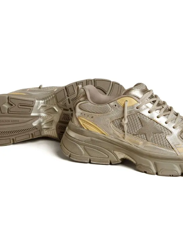 GOLDEN GOOSE Lightstar Lace-up Sneakers - Grey