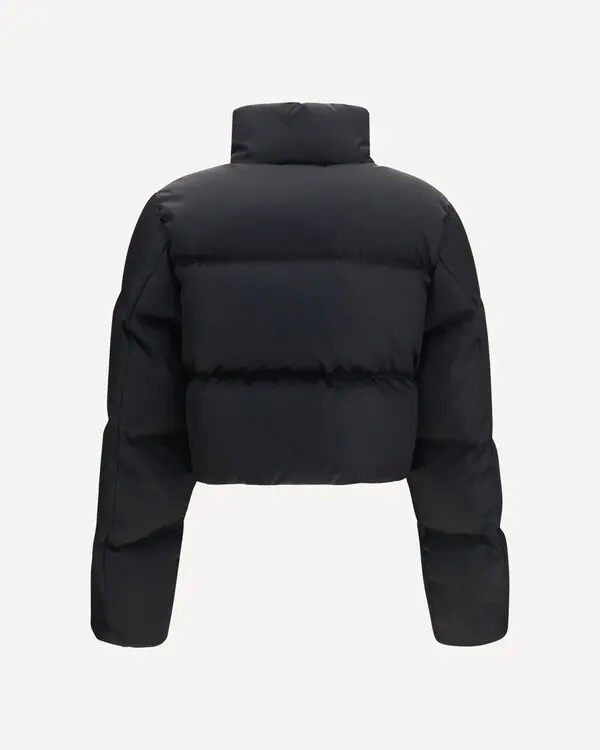 Prada Re-nylon Zipped Cropped Down Jacket