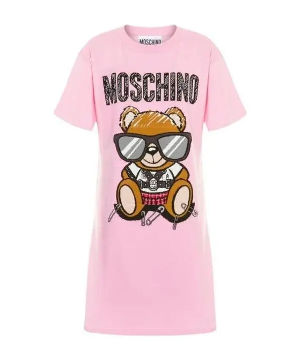 Moschino Teddy Bear Knitted Dress