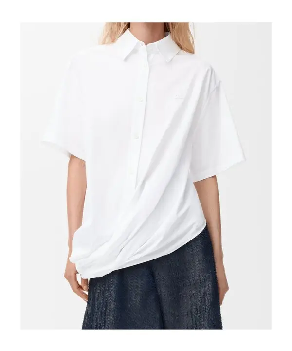 Loewe Asymmetrical Draped Shirt