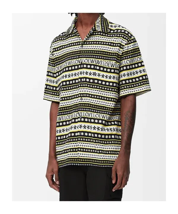 Loewe Short Sleeve Shirt In Cotton