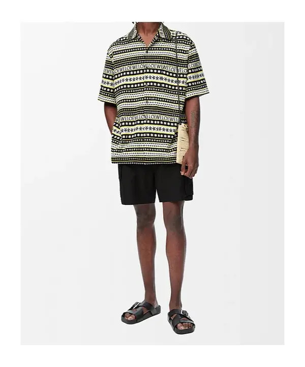 Loewe Short Sleeve Shirt In Cotton