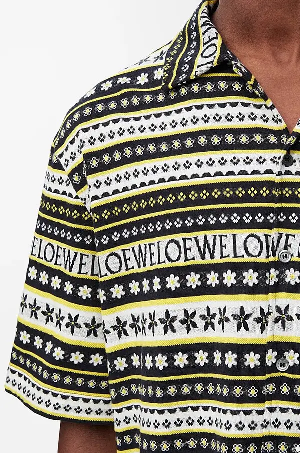 Loewe Short Sleeve Shirt In Cotton